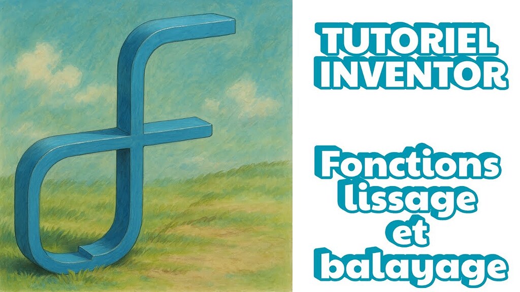 Modéliser, avec Inventor, un balayage ou un lissage - Tutoriels ...