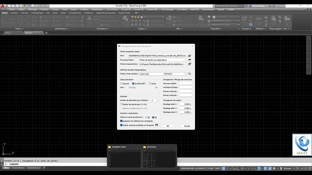Formation sur les bases de l’utilisation du logiciel Covadis® - Covadis ...