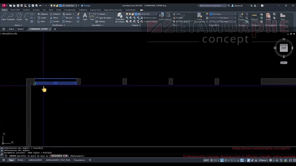 Astuce AutoCAD – Copier plus vite, plus loin ! - AutoCAD - Dessein-Tech