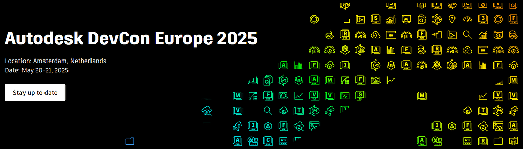 Autodesk DevCon Europe 2025 - Développement Programmation - Dessein-Tech