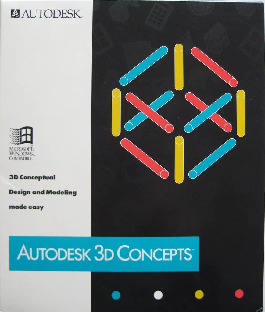 Autodesk 3D Concepts for Windows, les premières incursions de la 3D ...