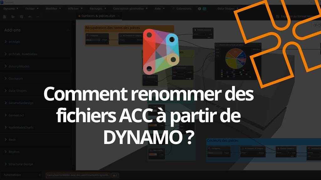Comment renommer des fichiers dans Autodesk Construction Cloud (ACC) en utilisant Dynamo ...