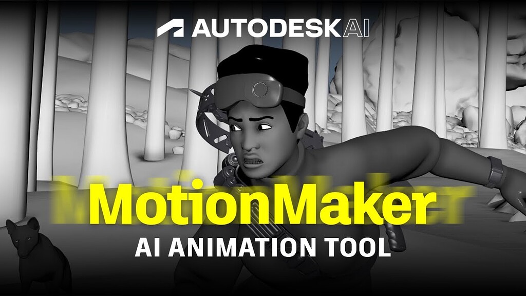 MotionMaker, un nouvel outil d’animation basé sur l’IA intégré à Maya ...