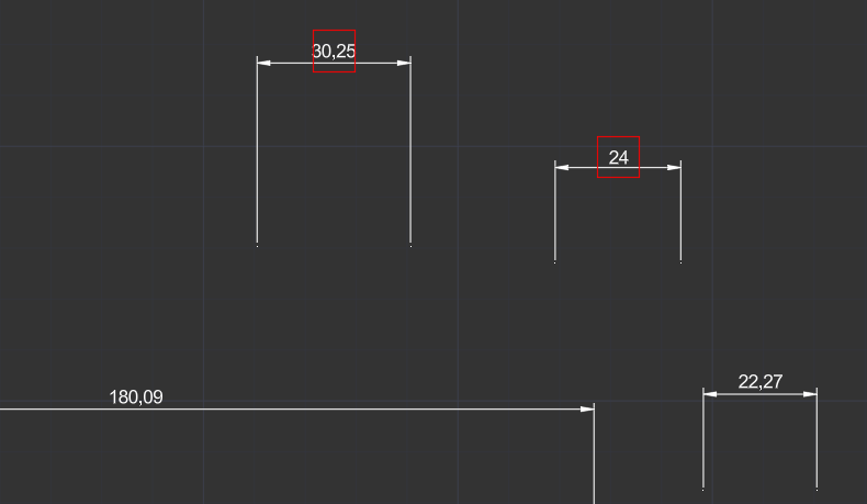Détectez les cotes forcées sur votre dessin, l'intelligence ...